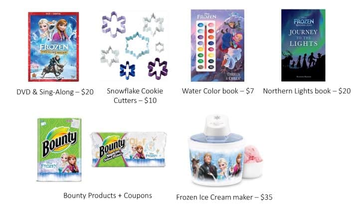 Disney Frozen Bounty Prize Pack | Celebrate Woman Today