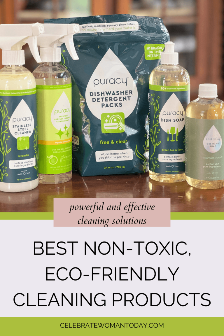 Eco-Friendly Cleaning Products for Home | Celebrate Woman Today