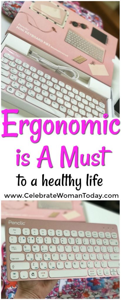 Power Your Workday With Penclic Keyboard KB3 In Pretty Pink | Celebrate ...